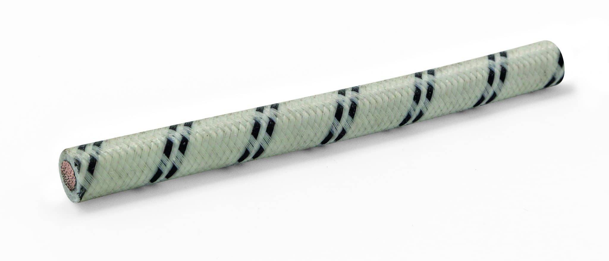 Silicone cable with polyurethane varnish and polyester braid - Favier Group
